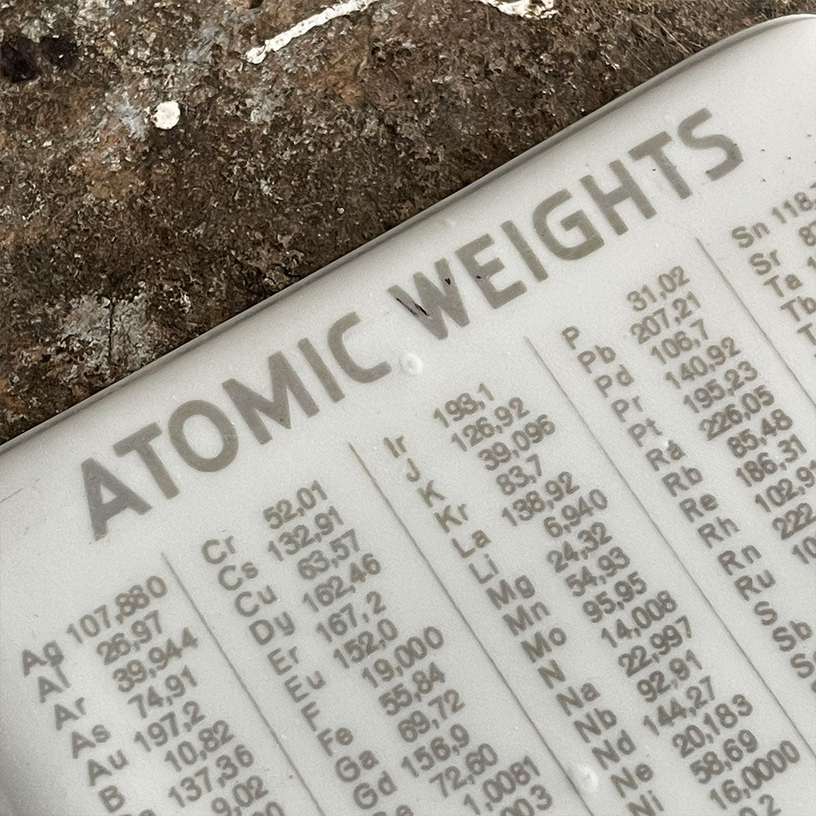A Vintage Atomic Weights Scale - IntoVintage.co.uk – Intovintage.co.uk