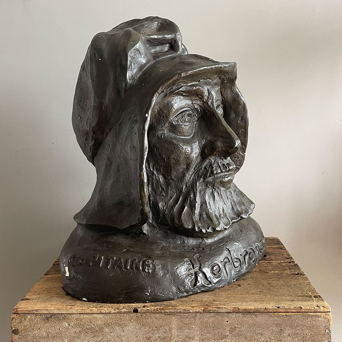A Large 1930s Bust of a French Sea Captain - IntoVintage.co.uk ...