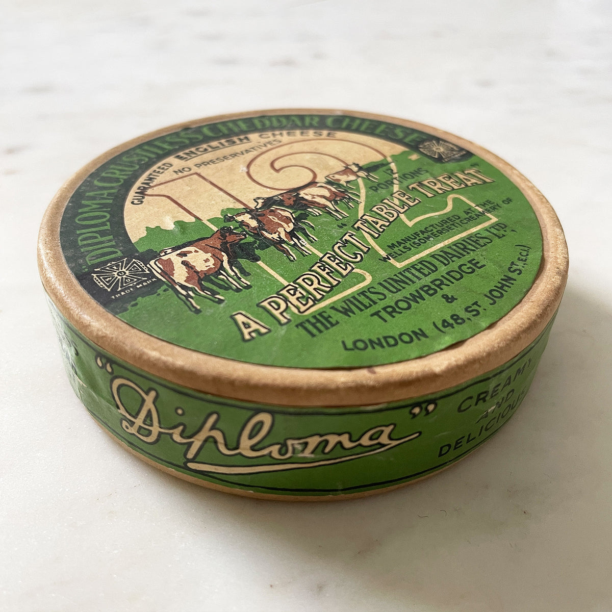 Vintage Cheese Shop Display Box - IntoVintage.co.uk – Intovintage.co.uk