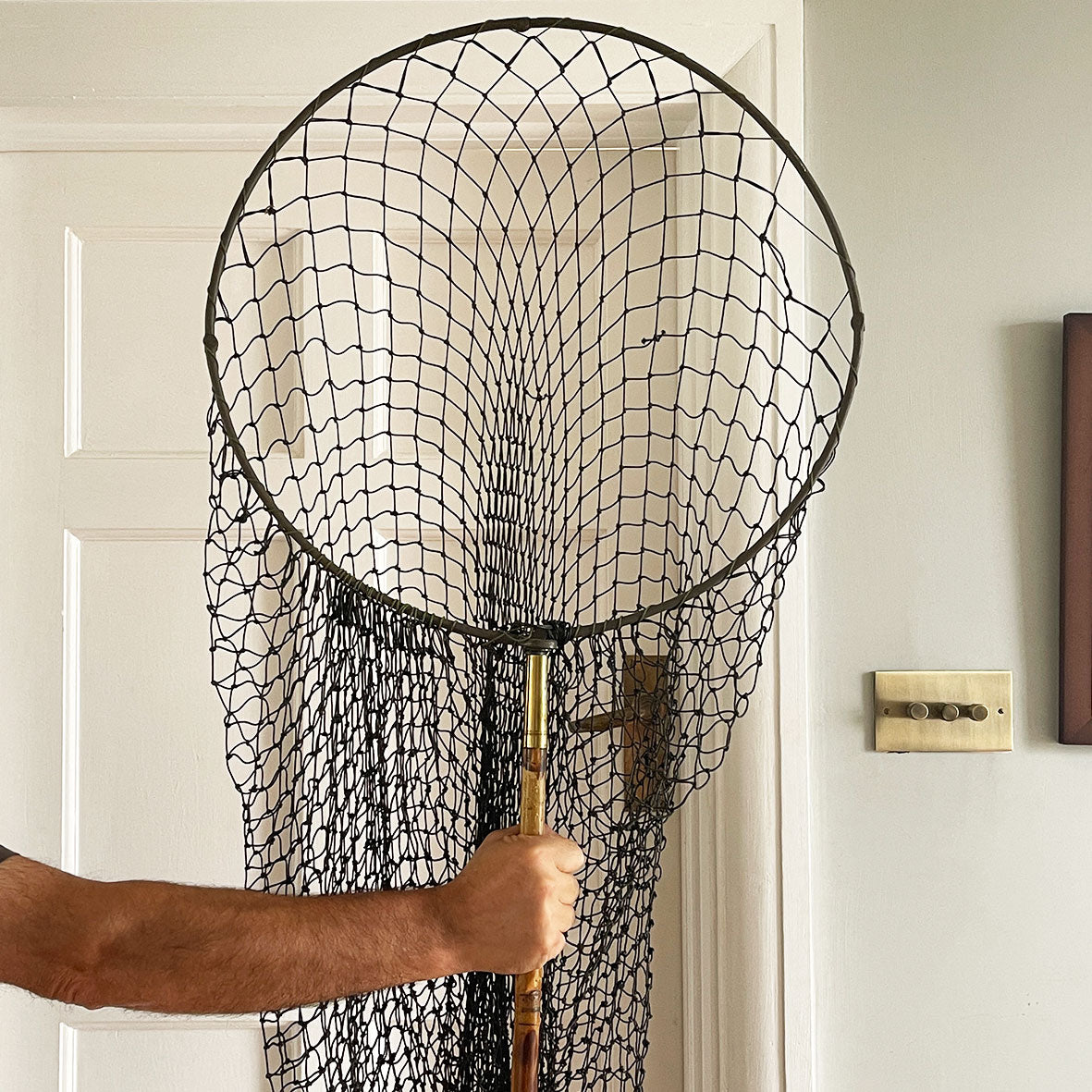 An Edwardian Fishing Net - IntoVintage.co.uk – Intovintage.co.uk