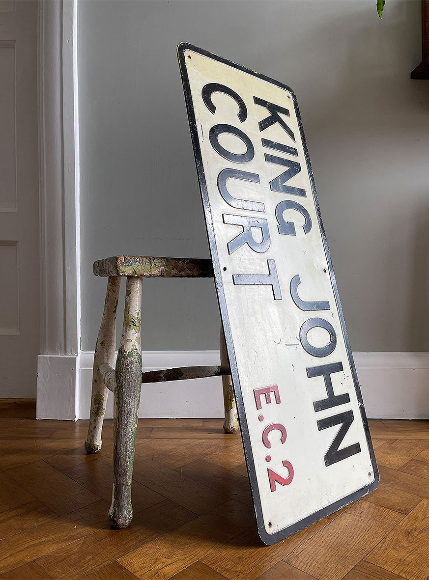 An Original London Street Sign - IntoVintage.co.uk – Intovintage.co.uk
