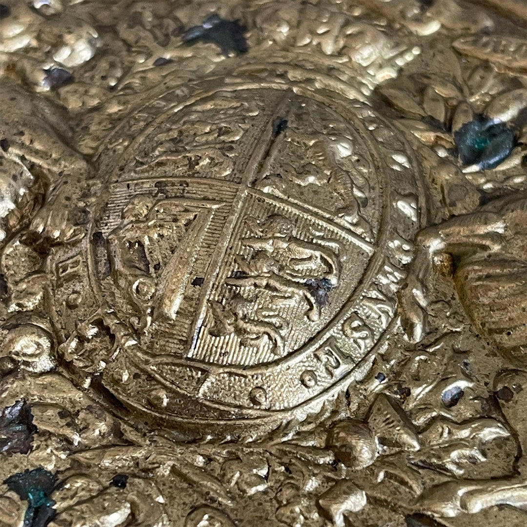 A Milners' Brass Safe Plate - IntoVintage.co.uk – Intovintage.co.uk