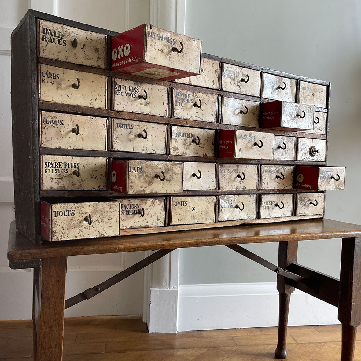 A Set of Scratch-Built Work Drawers - IntoVintage.co.uk – Intovintage.co.uk