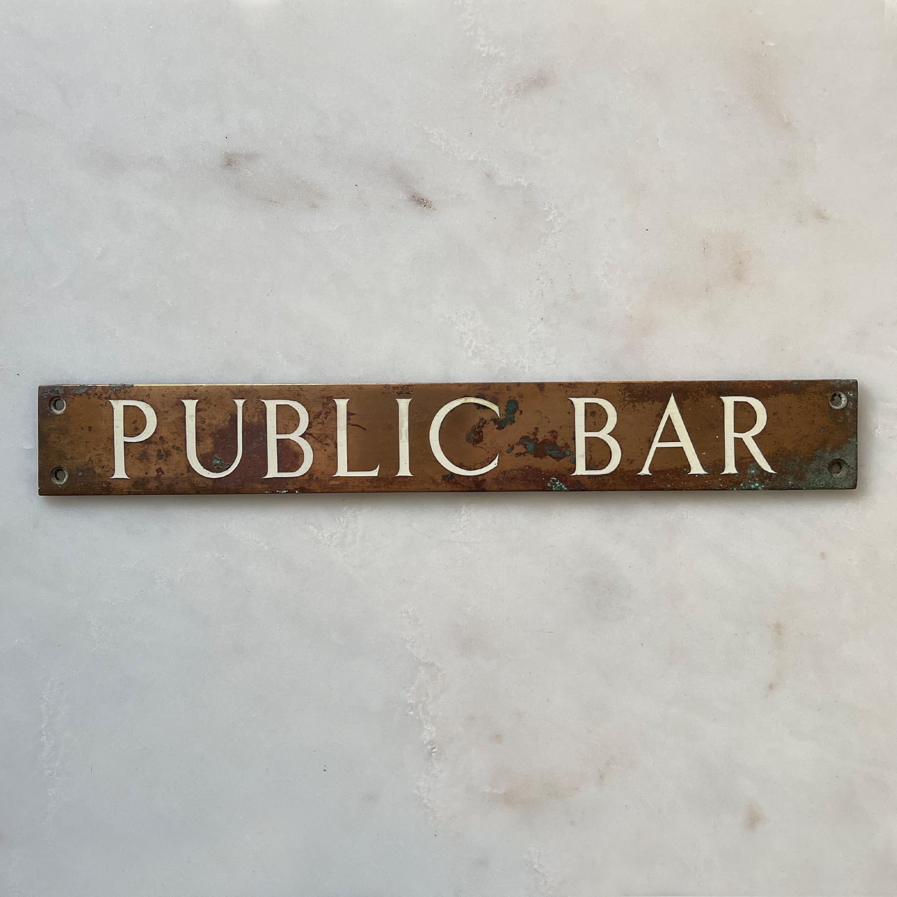 A 1930s Public Bar Sign - IntoVintage.co.uk – Intovintage.co.uk