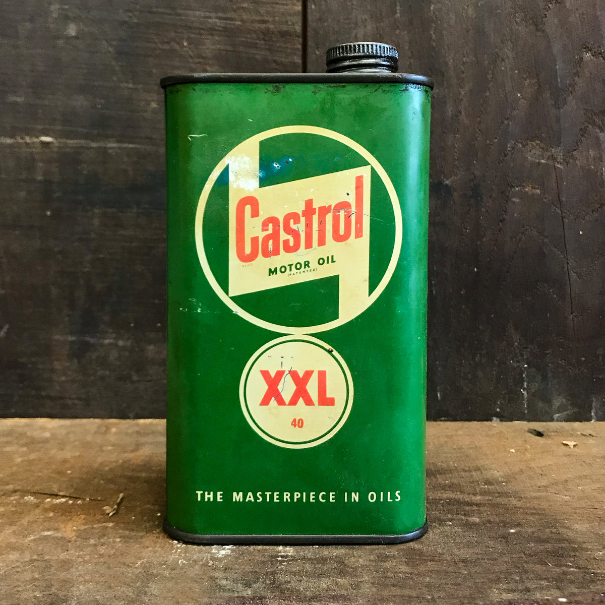 Vintage Castrol XXL 40 Tin - IntoVintage.co.uk – Intovintage.co.uk