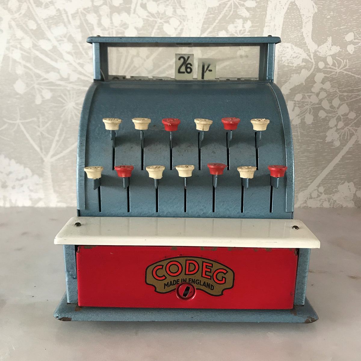 Vintage Children's Codeg Cash Register - intovintage.co.uk ...