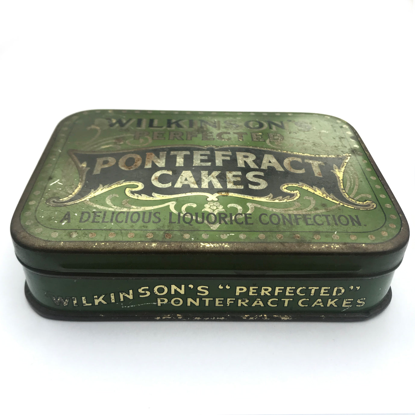 Vintage Wilkinson's Pontefract Cake Tin - IntoVintage.co.uk ...