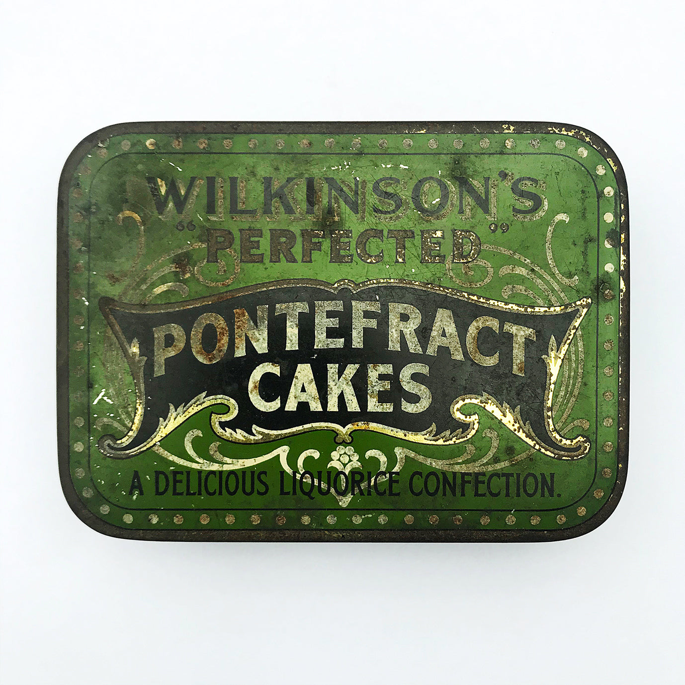 Vintage Wilkinson's Pontefract Cake Tin - IntoVintage.co.uk ...
