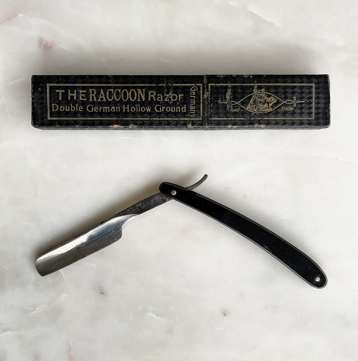 A Vintage Cut Throat Razor by Mab - IntoVintage.co.uk – Intovintage.co.uk
