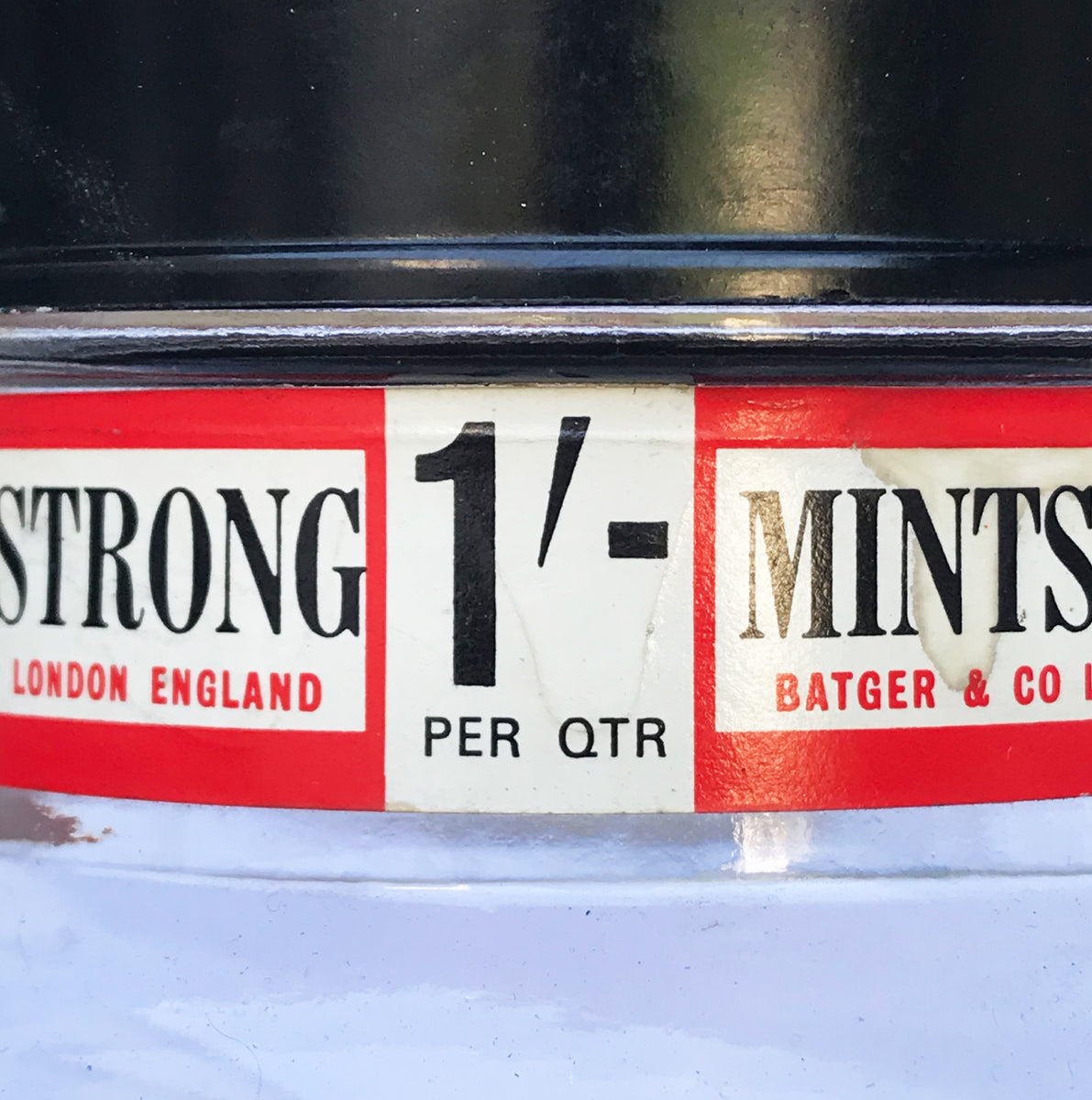 Vintage Batger's Sweet Shop Jar - www.intovintage.co.uk – Intovintage.co.uk