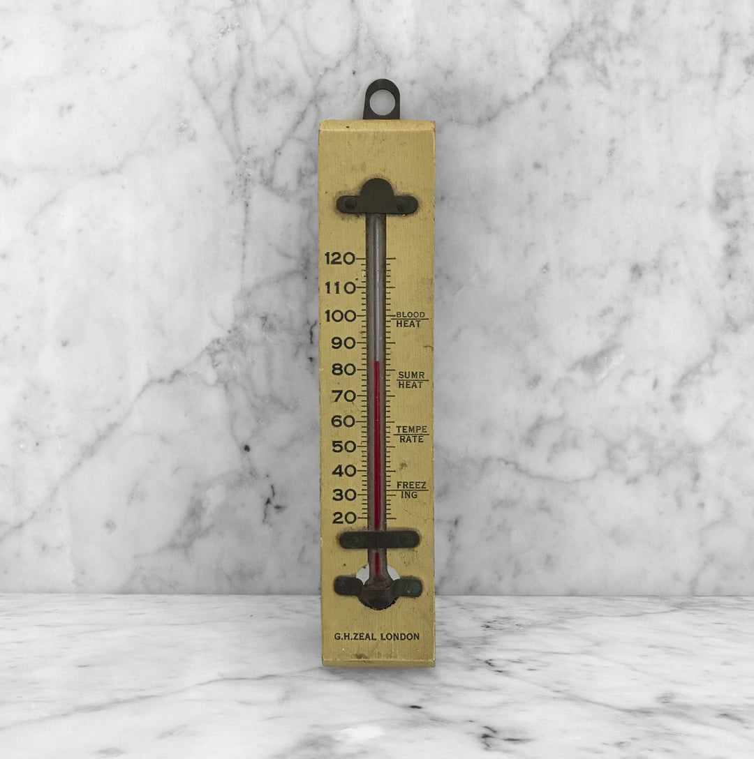 Vintage G.H. Zeal of London Thermometer - Intovintage.co.uk