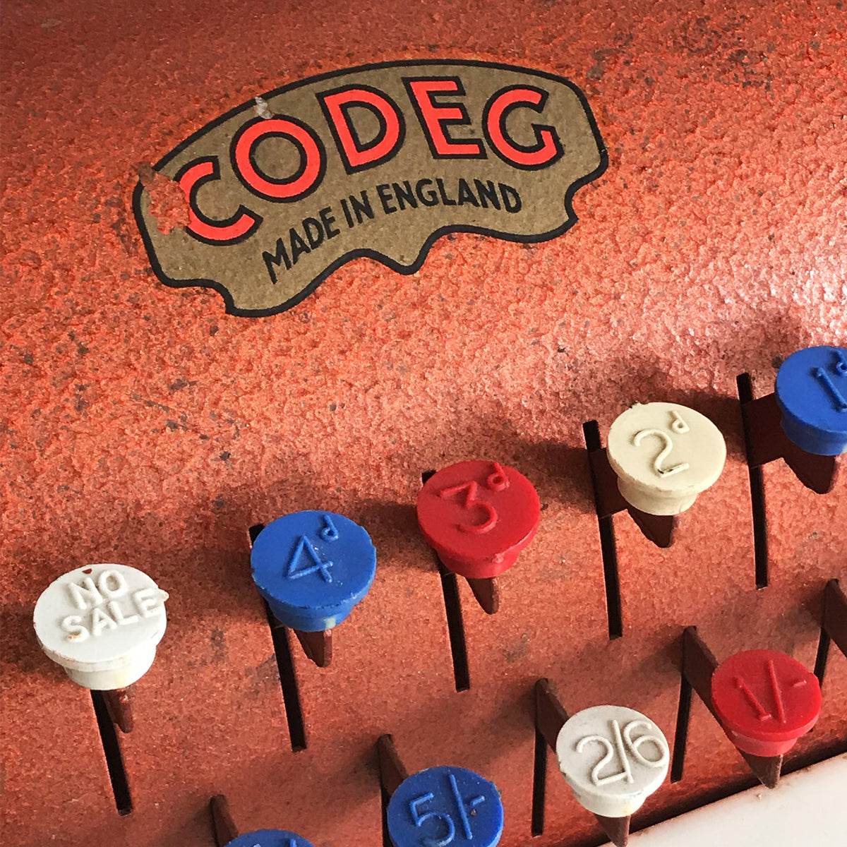 Vintage Children's Codeg Cash Register - intovintage.co.uk ...
