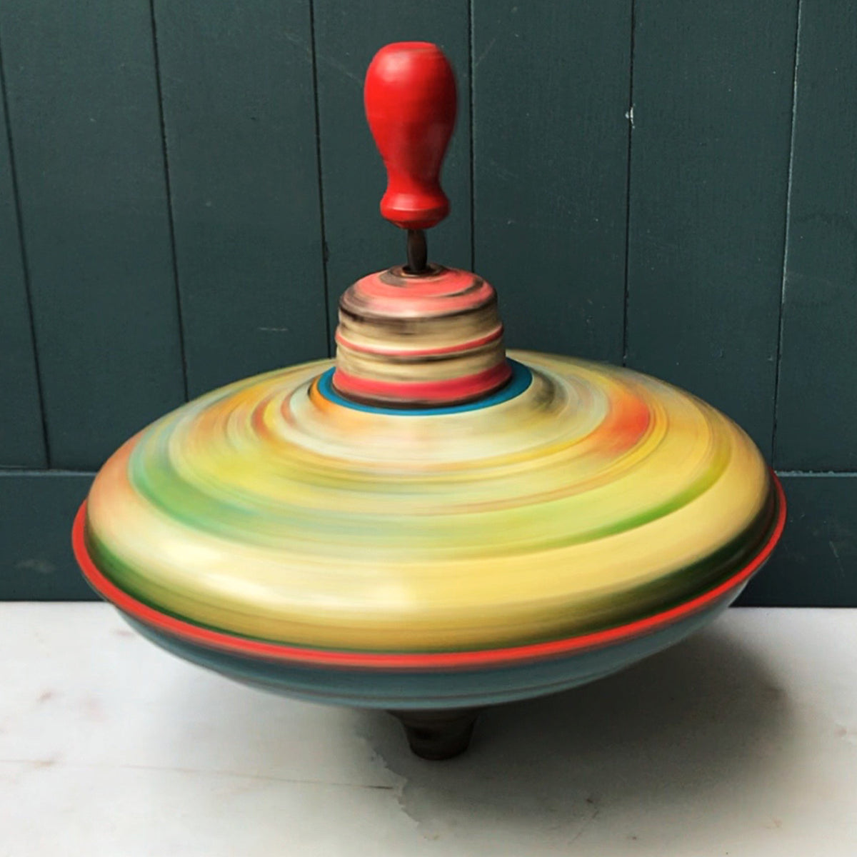 Vintage German MFZ Spinning Top - IntoVintage.co.uk – Intovintage.co.uk